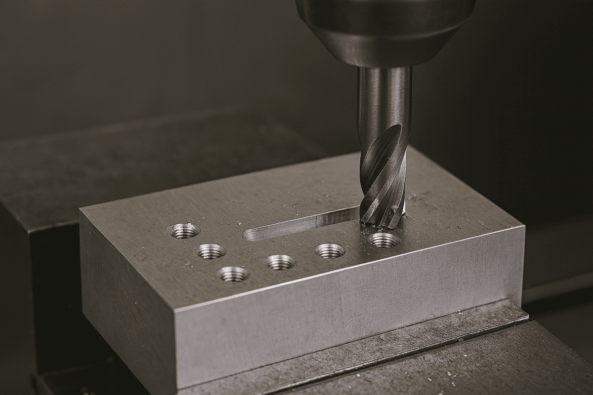 Drilling and Tapping Services | Precision Hole‑Making | Pearson ...
